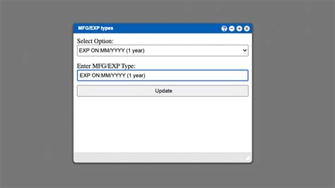 Mfg Exp Types Supplement Erp Help