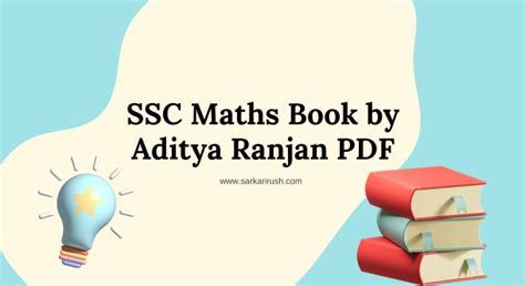 [download] Ssc Maths Book By Aditya Ranjan Pdf Free