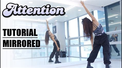 뉴진스newjeans Attention 안무 배우기 거울모드 춤선생simba Youtube