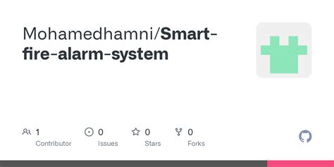 Github Mohamedhamnismart Fire Alarm System