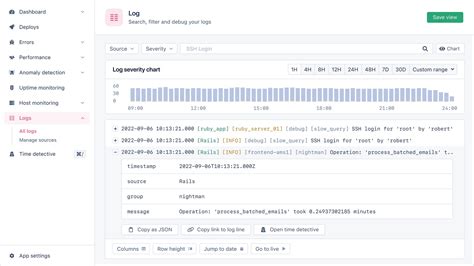 Log Management Appsignal Apm