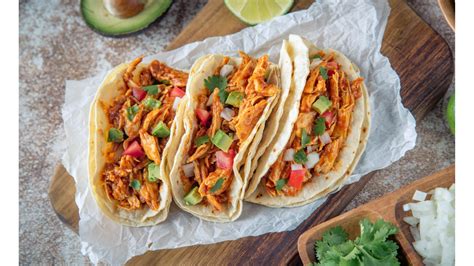 Authentic Mexican Shredded Chicken Tacos Recipe Fund