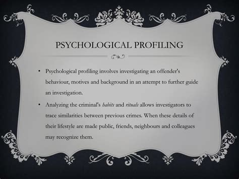 Ppt What Is Psychological Profiling Powerpoint Presentation Free