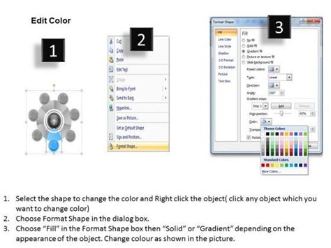 Business Analysis Diagrams Of 7 Stages Activities And Relations Powerpoint Templates