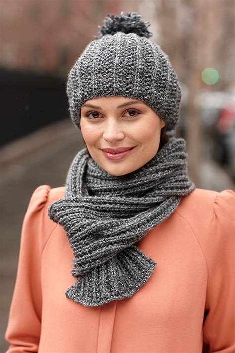 Quite The Pair Hat And Scarf Set Knit Hat And Scarf Sets Knitting
