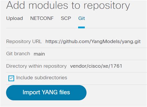 Getting Started With Cisco YANG Suite 0x2142 Networking Nonsense