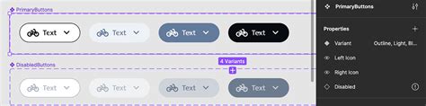 New Variants And Disabled Button For Different Versions Ask The