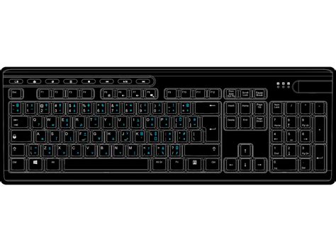 apl usa iso windows linux keyboard black kbc apl20 us iso pc the keyboard company