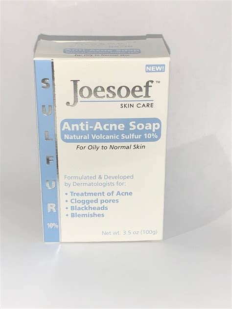Sulfur Soap Acne 4 Pack Joesoef Skin Care Sulfur Soap With Etsy