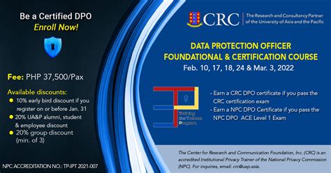 2nd Run Of The Data Protection Officer Dpo Foundational And