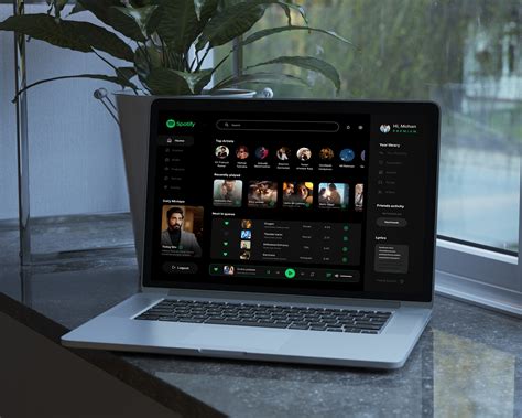 Spotify Desktop Ui Redesign Images Behance