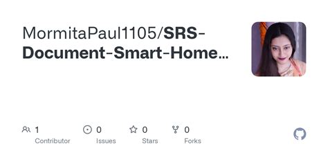 Github Mormitapaul Srs Document Smart Home Automation System
