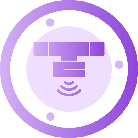 Motion Sensor Glyph Gradient Icon 39512637 Vector Art At Vecteezy