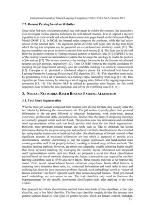 Resume Information Extraction With A Novel Text Block Segmentation