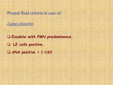 Pleural Fluid Analysis Pptx