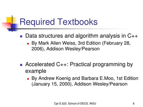 Ppt Cpt S 223 Advanced Data Structures Section 01 Powerpoint