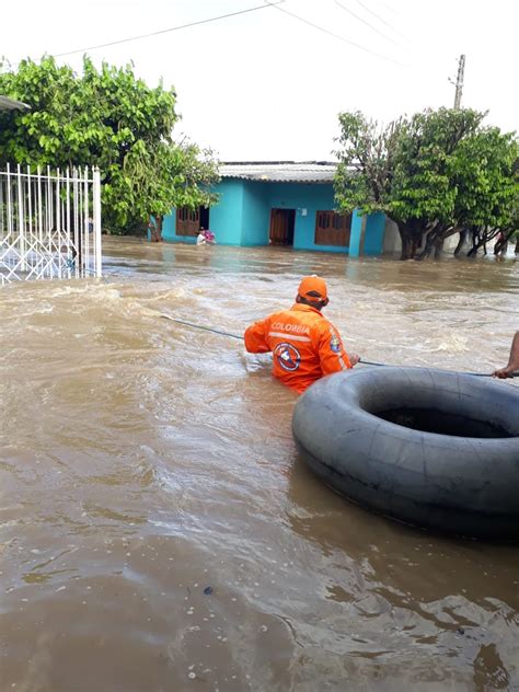16 Barrios En Emergencia Por El Desbordamiento Del Río En Fundaci 1