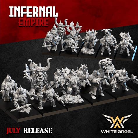 Infernal Killer Infernal Empire Dwarf By White Angel Miniatures 3d