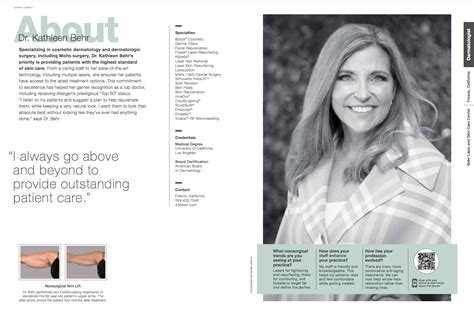 About Dr Kathleen Behr Article Behr Laser And Skin Care Center