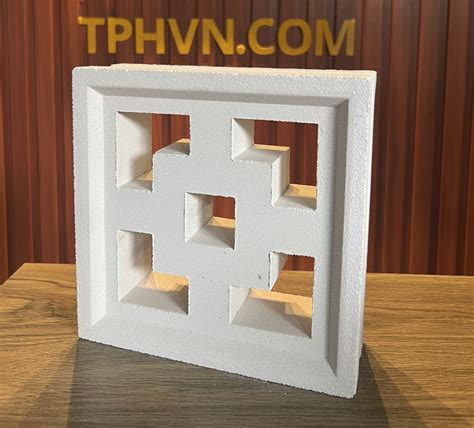 Gạch Bông Gió Trắng Tph006 Tphtiles