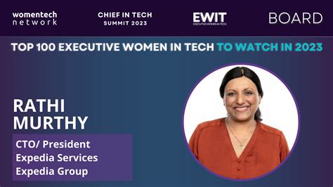 Rathi Murthy Named Top 100 Executive Women In Tech To Watch