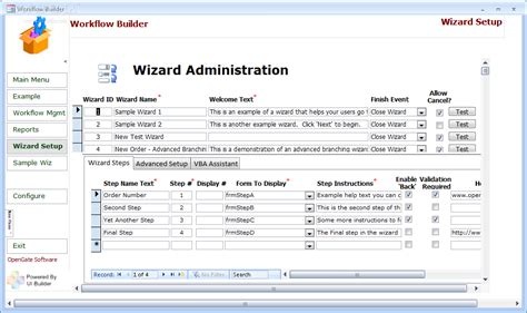 Workflow Builder For Access Download Softpedia