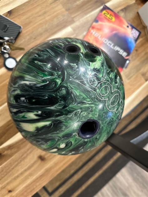 Tempted To Try Reverse Finger Pitch Time For A Swiss Cheese Ball R Bowling