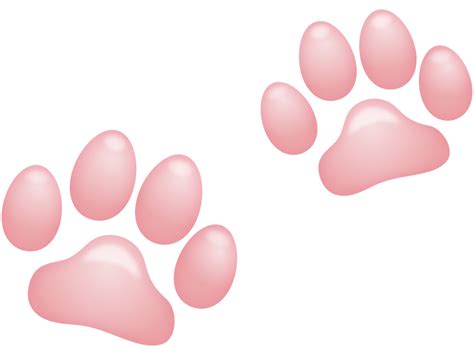 肉球のイラスト イラスト無料・かわいいテンプレート