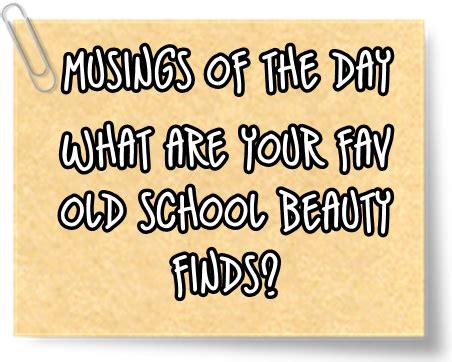 Musings Of The Day Kickin It Old School Musings Of A Muse