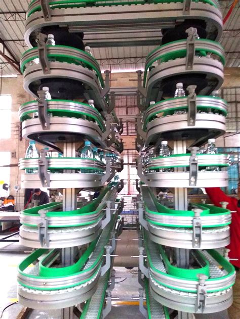 Cooling Tower Buffer Conveyor Of Automation For Accumulation Purposes