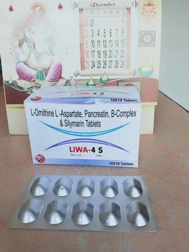 L Ornithine L Aspartate Silymarin Pancreatin And B Complex Tablets At Best Price In Lakhimpur Kheri