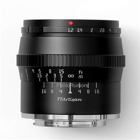 Coming Tomorrow TTartisan 50mm F 1 2 APS C Mirrorless Lens Photo Rumors
