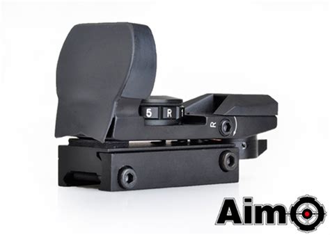 Specwarfare Airsoft Aim O Multi Reticle Reflex Redgreen Dot Sight Bk