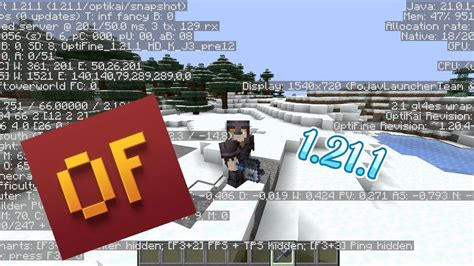 Optifine For Pojavlauncher 1211 Youtube