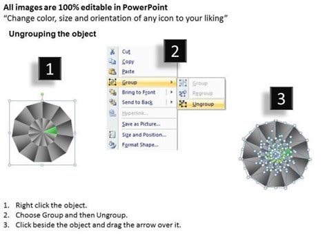 PowerPoint Design Slides Success Circular Quadrant Ppt Template