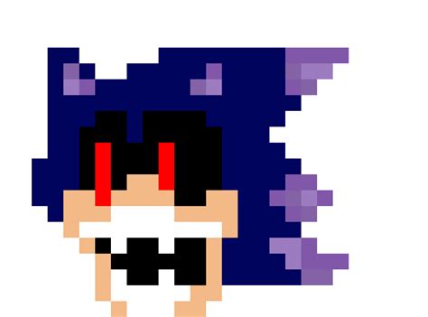 Sonic Runing Pixel Art