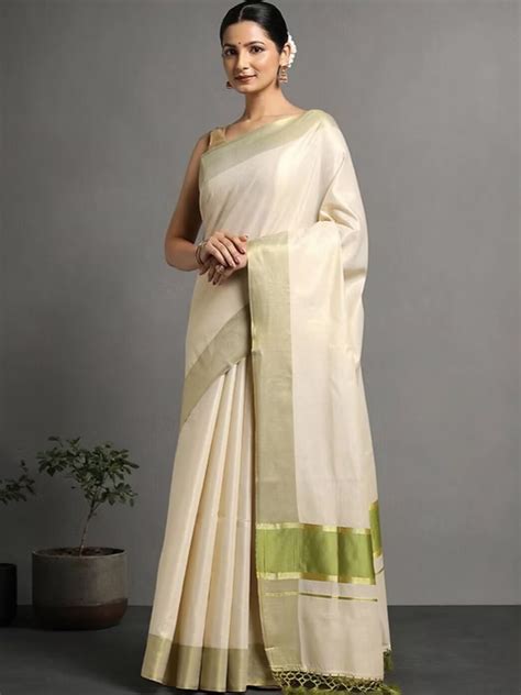 Kerala Set Mundu Kasavu Sarees Online Haradhi