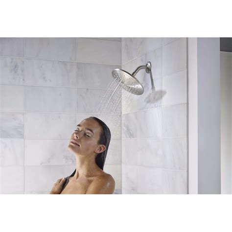 Moen Oxby Spot Resist Brushed Nickel 1 Handle Single Function Round