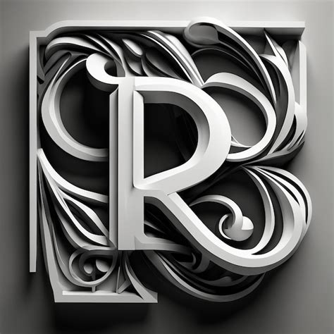 Premium Ai Image 3d Logo