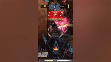 1v3 Codm Callofduty Callofdutymobile Youtubeshorts Gaming