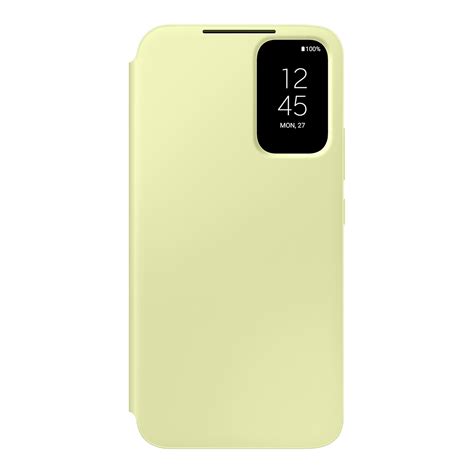Buy Samsung Smart View Wallet Case For Galaxy A54 5G ( Lime )
