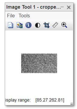 Estimation du bruit gaussien dans une image bruitée avec MATLAB StackLima