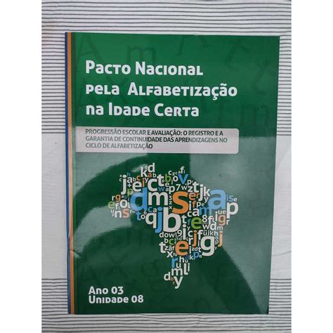 Pacto Nacional Pela Alfabetização Na Idade Certa Ano 3 Unidade 8