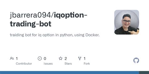GitHub Jbarrera Iqoption Trading Traiding For Iq Option In Python Using Docker