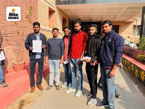 Rpsc Senior Teacher Exam 2022 Paper Leak Students Protest In Ajmer