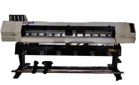 Single Head Flex Eco Solvent Printing Machine Print Resolution X
