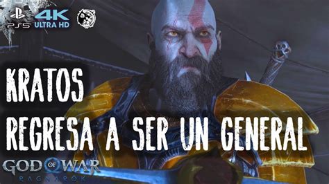KRATOS Es El Nuevo GENERAL God Of War Ragnarok YouTube