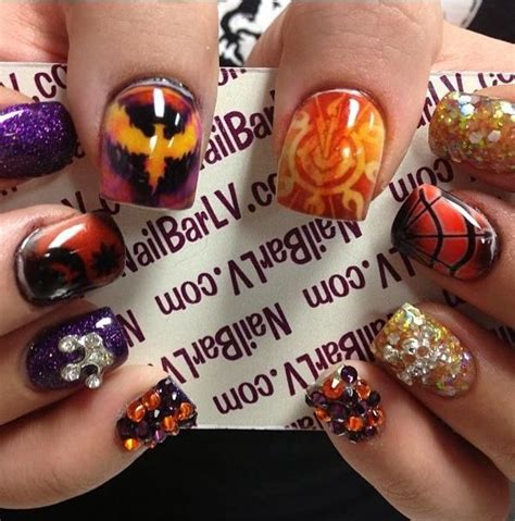 Sherilyn Kenyon Themed Nails Dark Hunter Nails Acheron And Styxx Nails