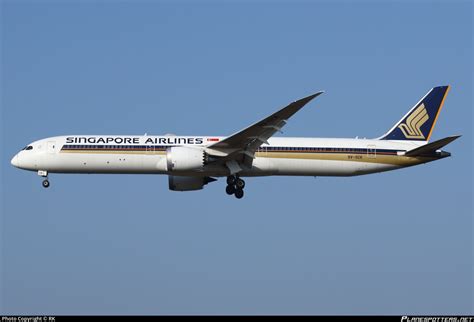 9v Sck Singapore Airlines Boeing 787 10 Dreamliner Photo By Rk Id
