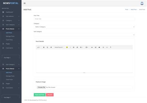 Phpgurukul Programming Blog On Linkedin News Portal Project In Php And Mysql Free Download
